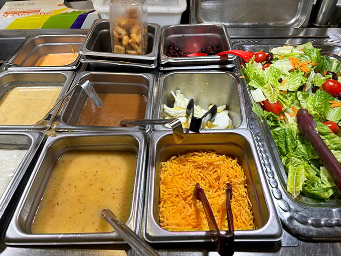 The salad bar's secret weapons &ndash; these dressings and toppings transform ordinary lettuce into something worth sacrificing precious stomach space for.