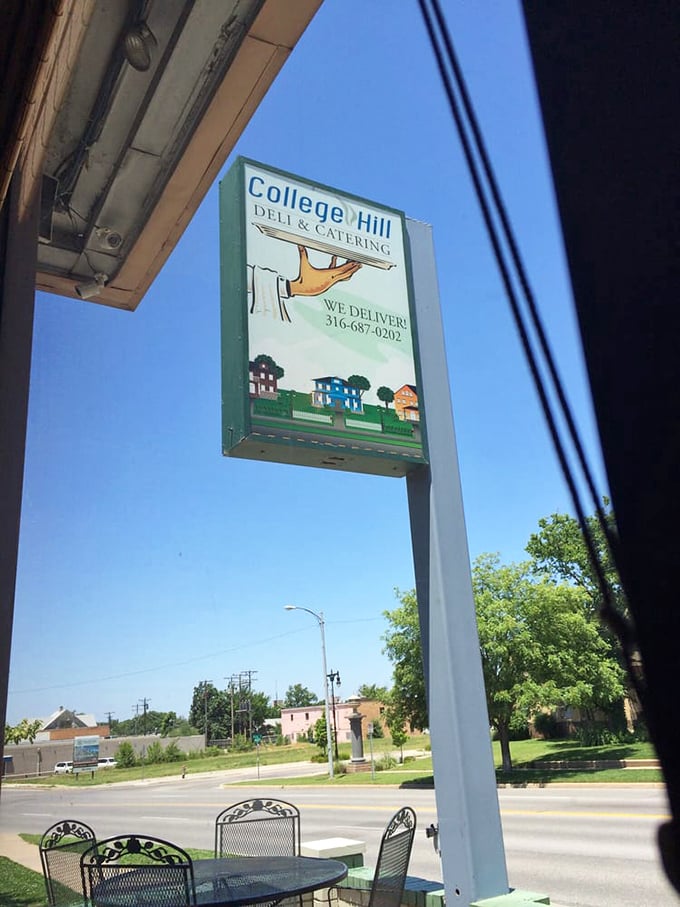 Their charming sign promises delivery &ndash; because sometimes the best sandwiches deserve to come to you rather than you to them.