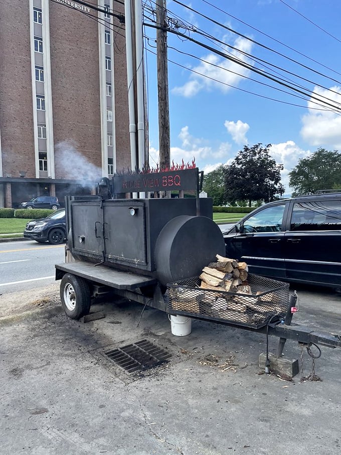 The source of all that magic – a serious smoker that's seen more action than an action movie stunt double.