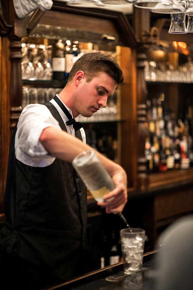 Behind every great steakhouse is a bartender who knows that mixing drinks is part science, part art, and entirely about making memories for guests.