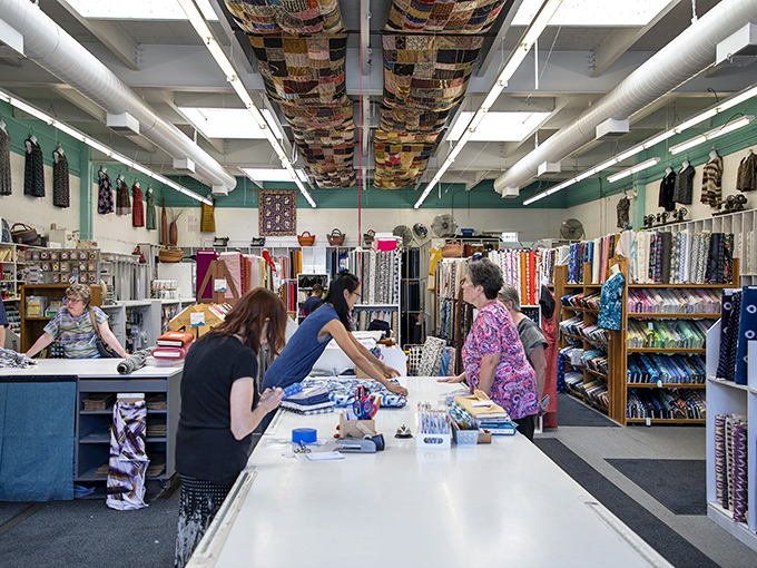 The heart of any great fabric store isn't just the textiles&mdash;it's the knowledgeable staff who guide your creative journey with expertise and patience.