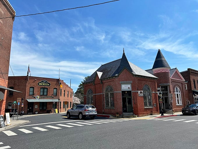 Berlin's streets offer a perfect balance of historic architecture and modern convenience. The tree-lined avenues create a natural canopy that feels like the town is giving you a warm embrace.