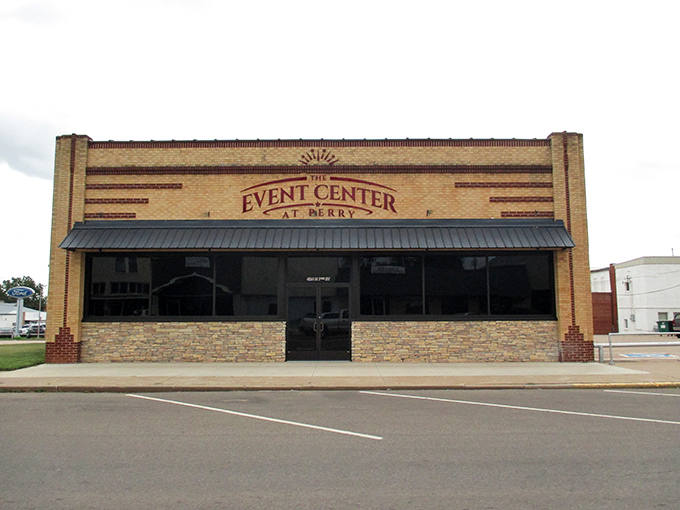 The Event Center's art deco-inspired fa&ccedil;ade promises good times inside, a community gathering place where memories are made and stories begin.