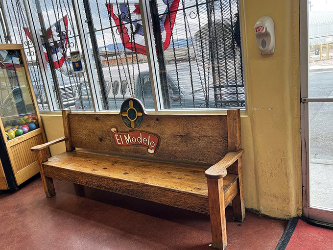 That wooden bench isn't just seating—it's where friendships form while waiting for your number to be called. Worth every minute.