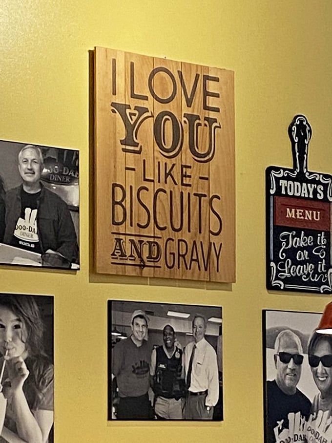 "I love you like biscuits and gravy" isn't just wall art&mdash;it's the Midwest's most sincere declaration of affection.