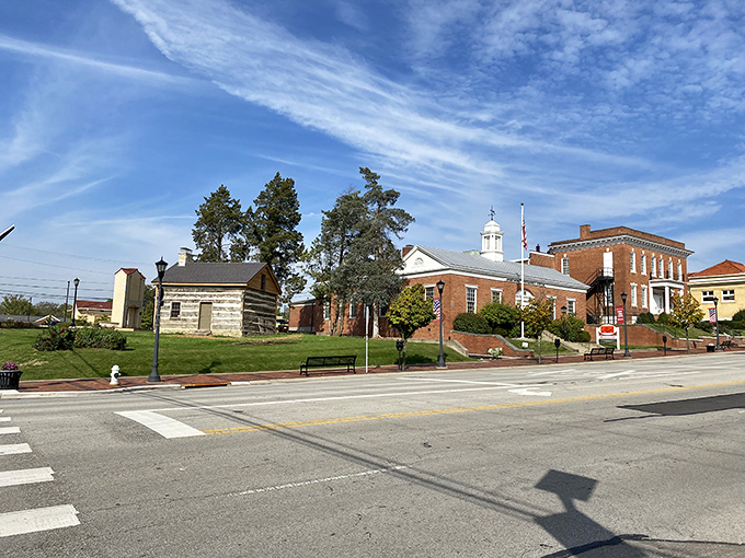 History isn't trapped behind glass here&mdash;it's alive in the log cabin and brick buildings of the Warren County Historical Society.