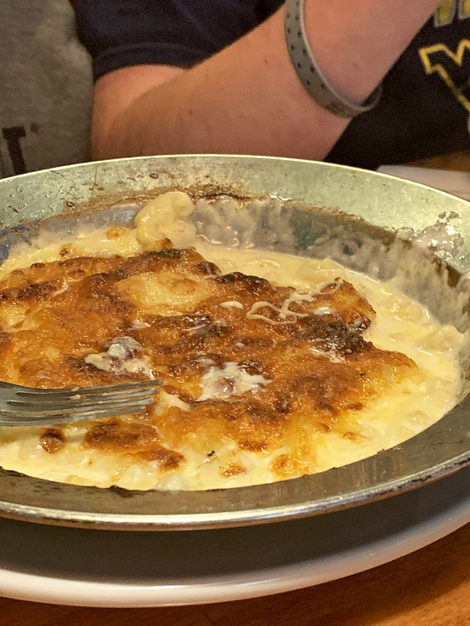 Mac & cheese that's had a spiritual awakening in the wood oven. This isn't comfort food&mdash;it's comfort therapy.