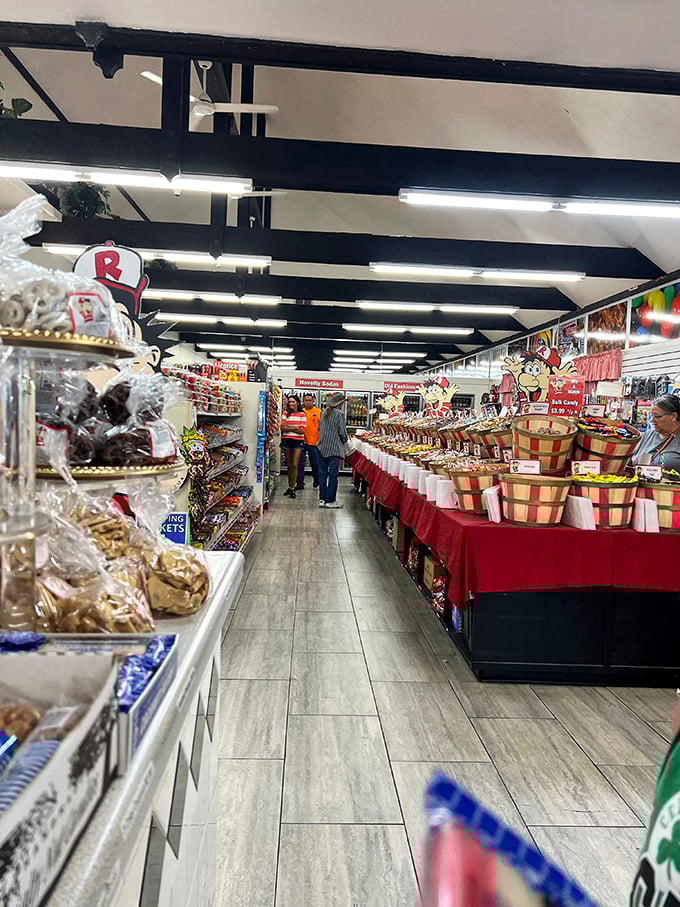 The candy equivalent of the yellow brick road &ndash; follow it to happiness, one scoop at a time.