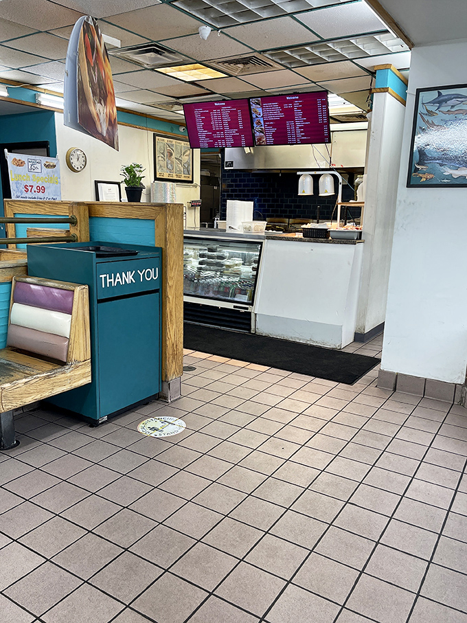 Behind this humble counter, culinary magic happens. No fancy kitchen required&mdash;just skill, fresh ingredients, and the wisdom of simplicity.