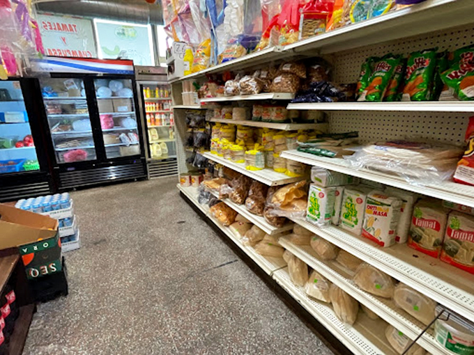 The market's narrow aisles are like a culinary library where every shelf tells a different story about Mexican cooking traditions and celebrations.