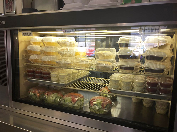 The display case&mdash;a preview of coming attractions. Like a Broadway playbill, but with tartar sauce and much better reviews.