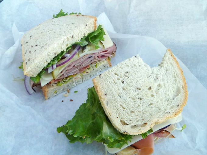 Classic ham and Swiss on rye&mdash;proof that sometimes the simplest combinations are culinary perfection. The sandwich equivalent of a favorite old song.