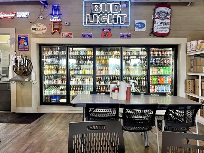 The legendary self-serve beer cooler&mdash;where trust and cold beverages create the perfect recipe for making new friends.