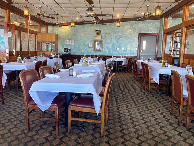 The dining room at Gaido's doesn't just serve meals&mdash;it serves memories, with each table a stage for life's celebrations.