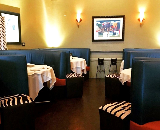 The dining room whispers "special occasion" while the atmosphere says "come as you are"&mdash;Southern hospitality's perfect balancing act.