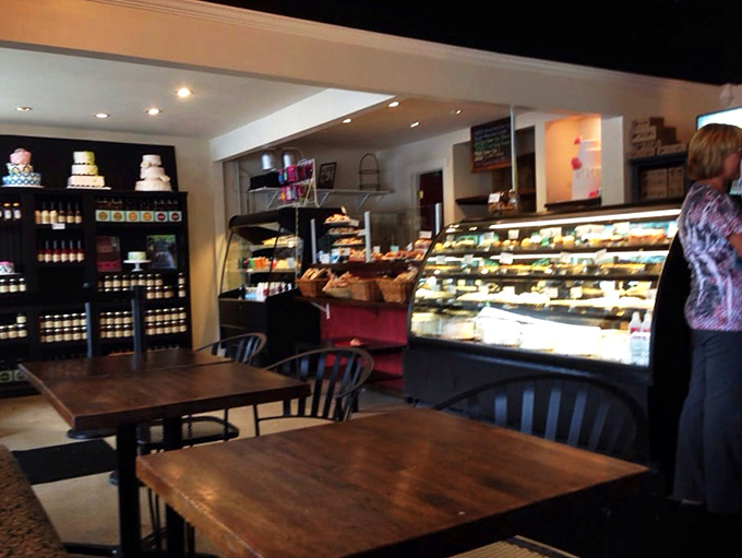 The display case&mdash;where dreams and diets go to battle. Notice how the lighting makes everything glow like treasures in a delicious museum.