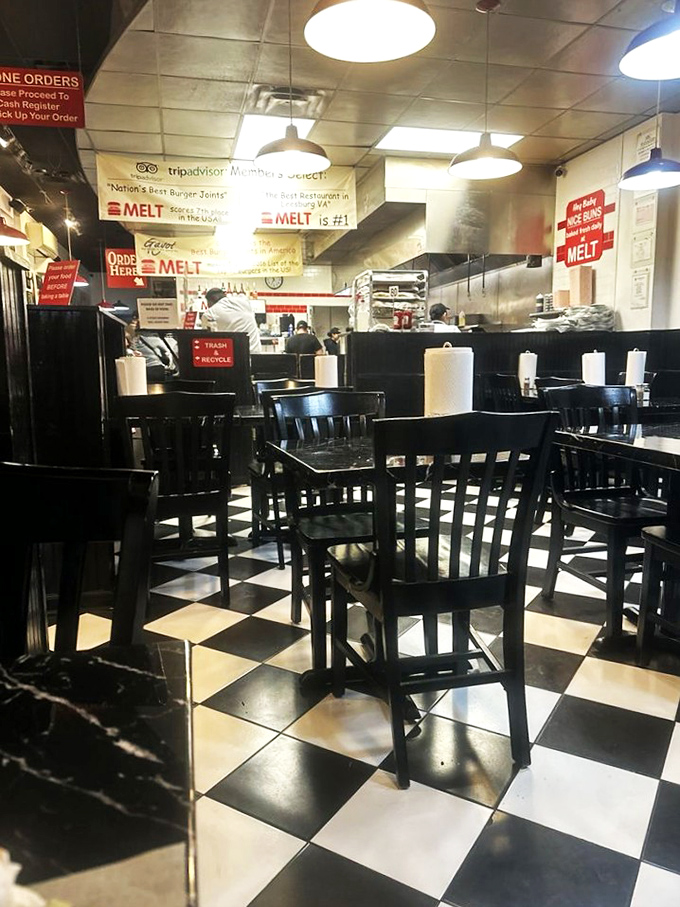 The open kitchen concept isn't for show&mdash;it's an invitation to witness the burger ballet that transforms simple ingredients into edible masterpieces.