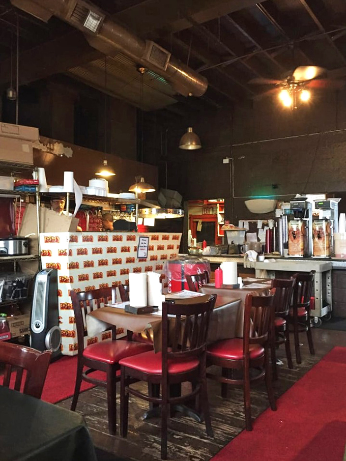 The dining room at Leo's feels like your favorite uncle's kitchen&mdash;if your uncle happened to be a barbecue genius with industrial smokers.