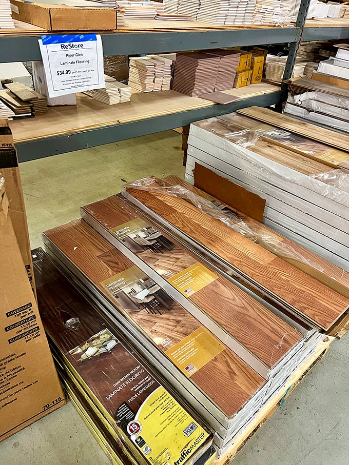 Flooring heaven for the DIY warrior&mdash;where completing that one-room project no longer requires remortgaging your house.