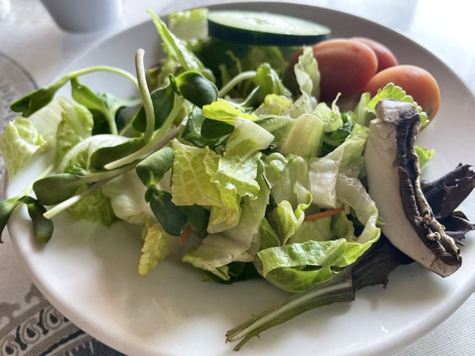Even the salad at Florence's looks like it's been tended with love&mdash;fresh, vibrant, and making you feel slightly virtuous before dessert.