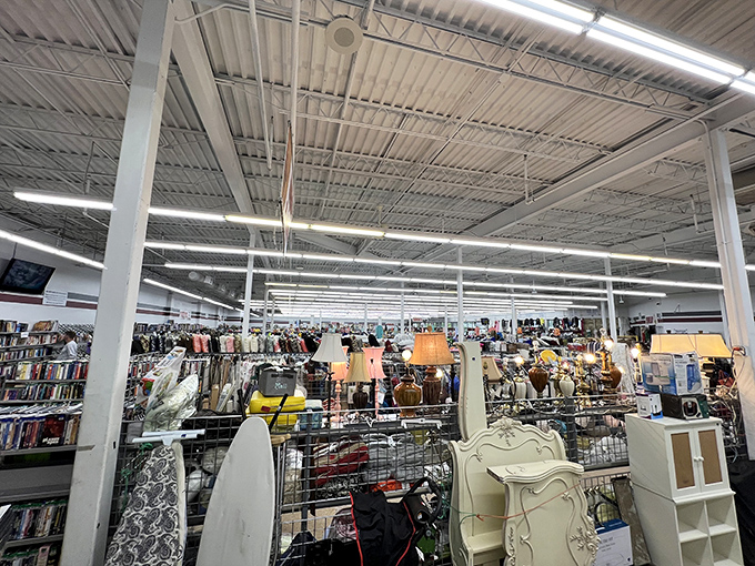 The vastness of possibility stretches before you. Here, furniture finds and household treasures await their second chance at homeyness.