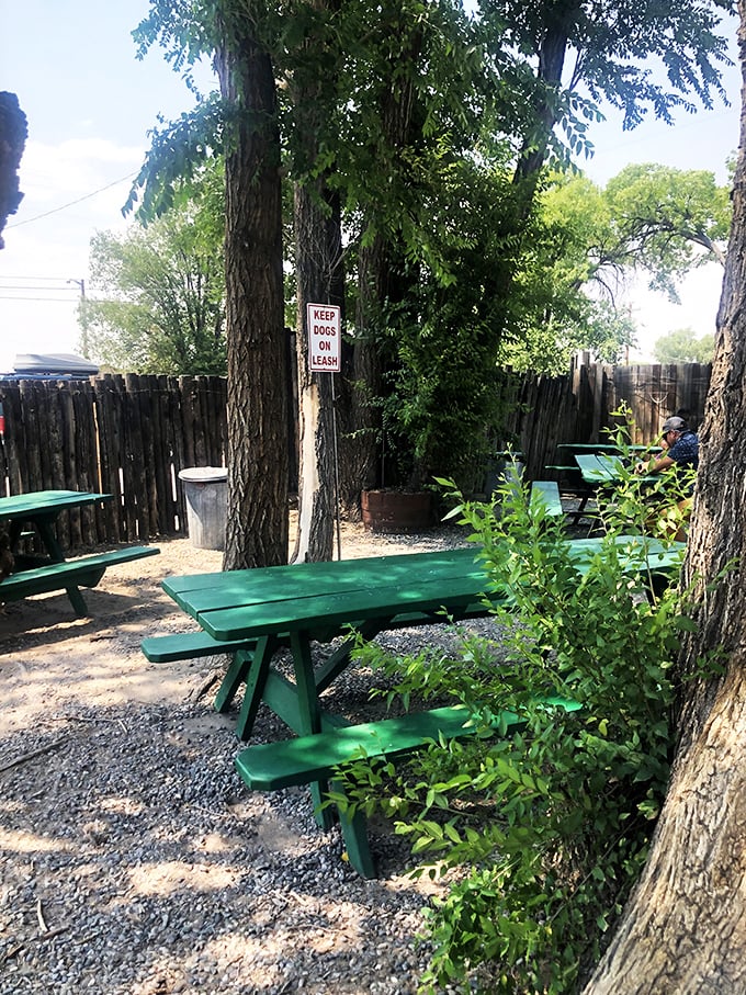 These green picnic tables have heard more food epiphanies than most therapists' couches &ndash; the setting for countless "you've got to try this" moments.