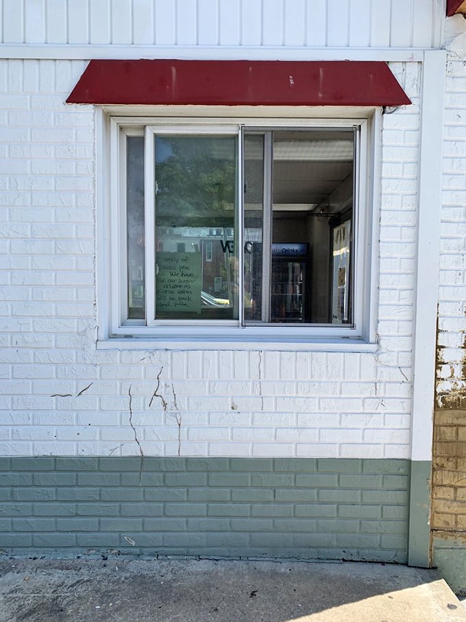 A window to wonderland. The simple exterior hides the magic happening inside, where dough becomes art and calories don't count.
