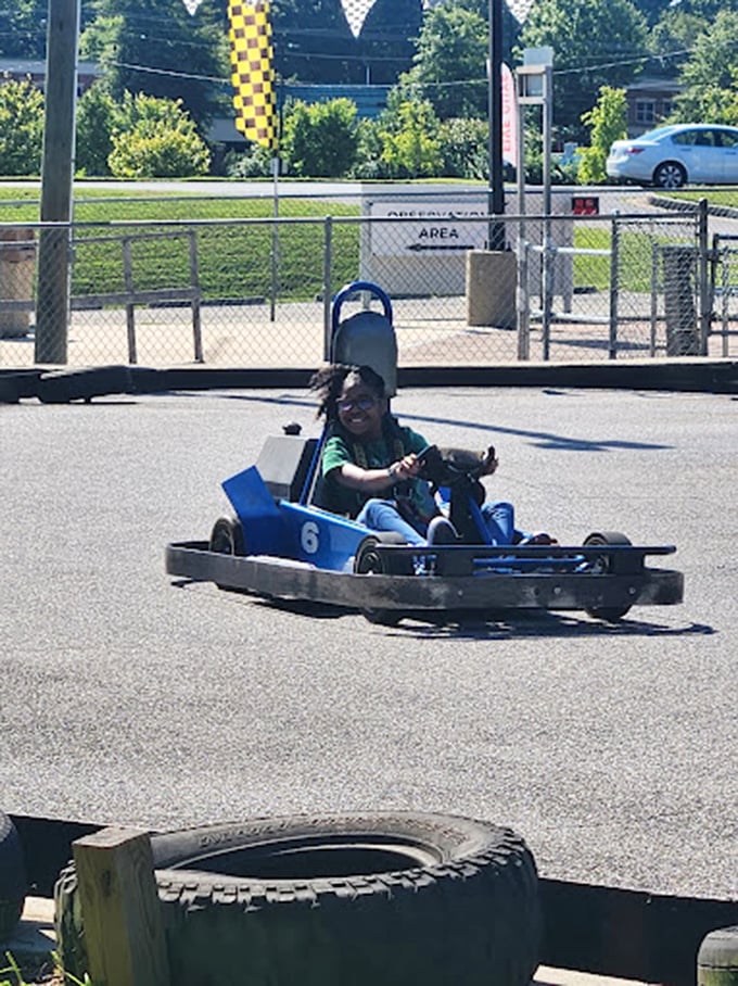 That smile says it all &ndash; the purest joy comes with four wheels, an engine, and the temporary illusion of being completely in control.