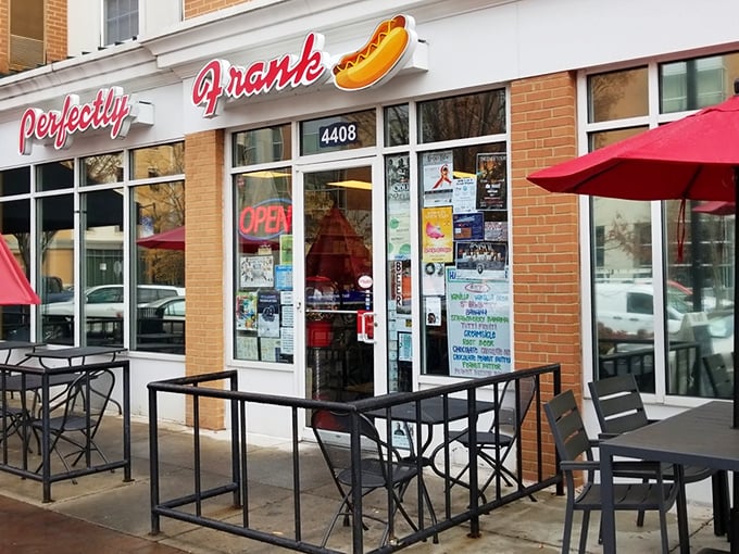 "Perfectly Frank" isn't just clever wordplay&mdash;it's truth in advertising at this charming brick storefront.