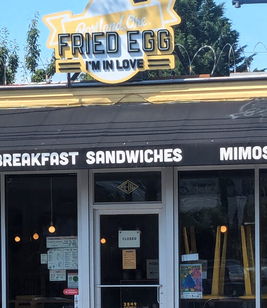 breakfast sandwich oregon ftr