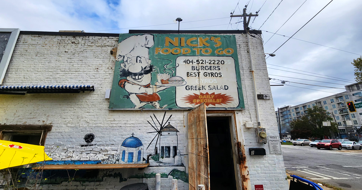 The Charming Diner In Georgia Locals Swear Has The Best Gyros In The State