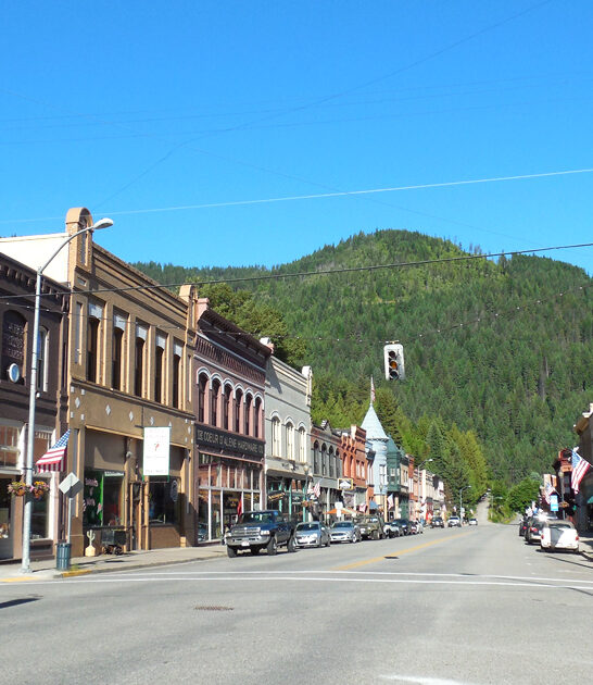 dreamy towns idaho postcard ftr