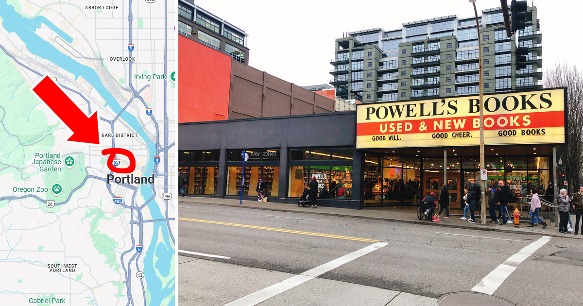 Hunt For Rare Literary Treasures At This Enormous Bookstore In Oregon