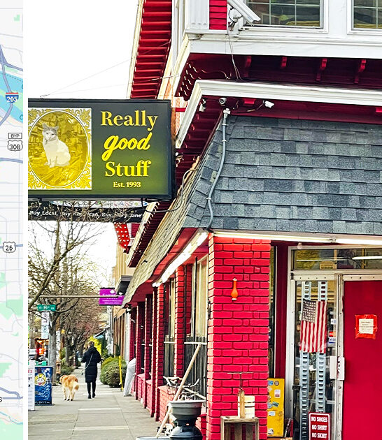 enormous oregon vintage store ftr