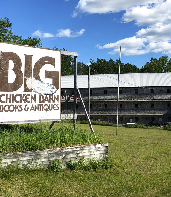 enormous used bookstore ellsworth me ftr