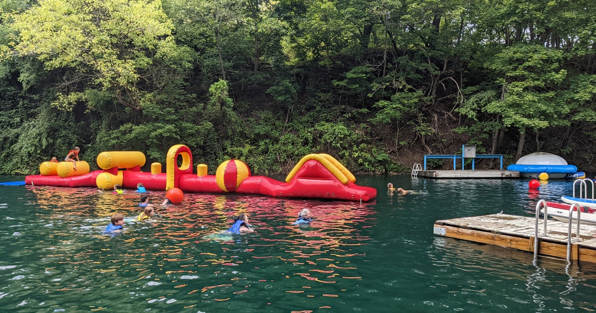 This Little-Known Floating Waterpark In Pennsylvania Is The Perfect Day ...