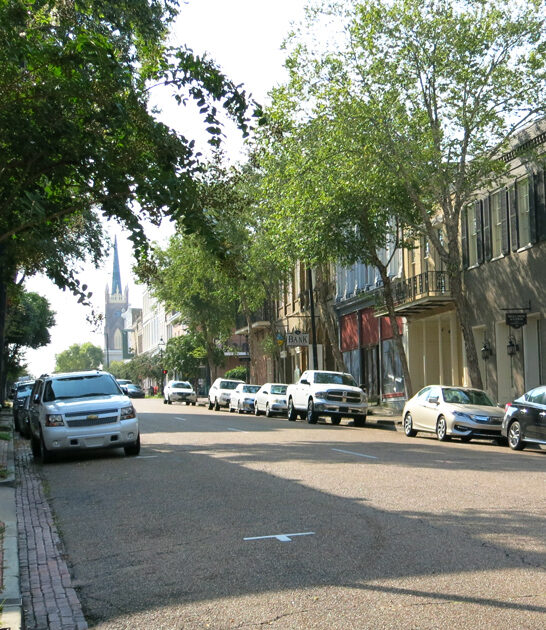 historic postcard mississippi town ftr
