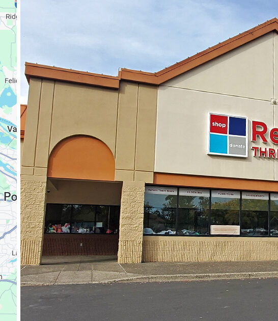 huge thrift store washington ftr