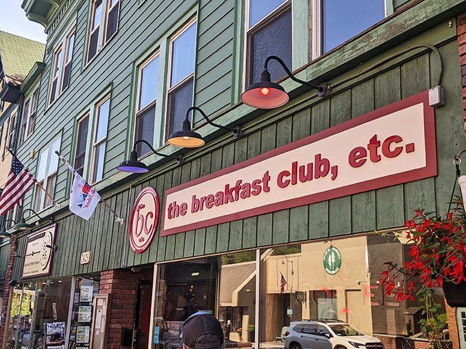 The unassuming exterior of The Breakfast Club, etc. proves once again that the best culinary treasures often hide behind modest facades in small-town America.