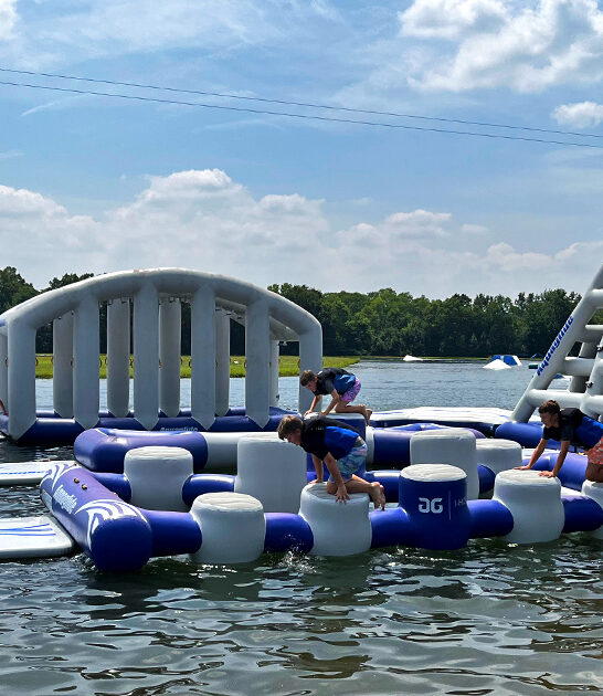 insane floating waterpark ohio ftr