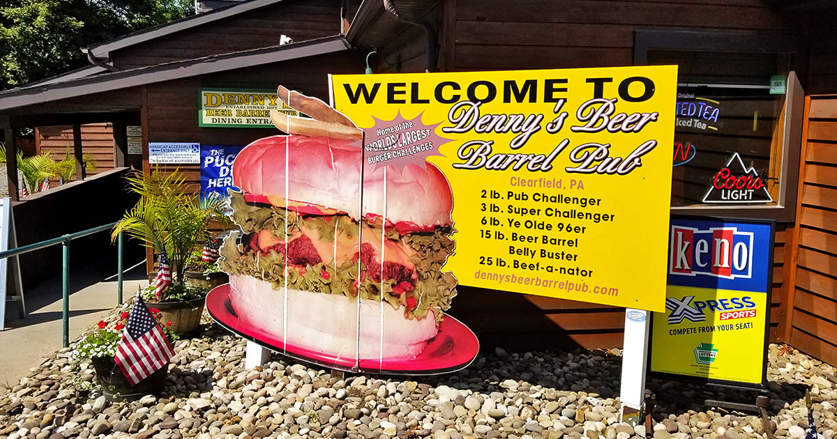 This Unassuming Restaurant In Pennsylvania Has Massive Cheeseburgers ...