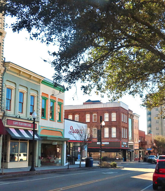 north carolina postcard town ftr