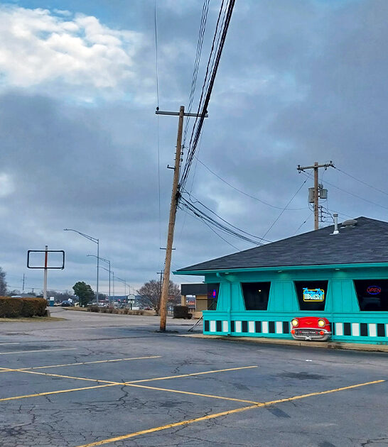 nostalgic diner arkansas 1950s ftr