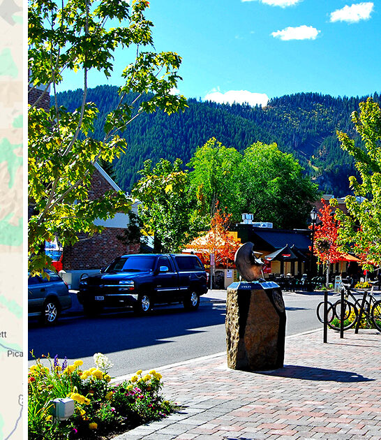 picturesque idaho town ftr