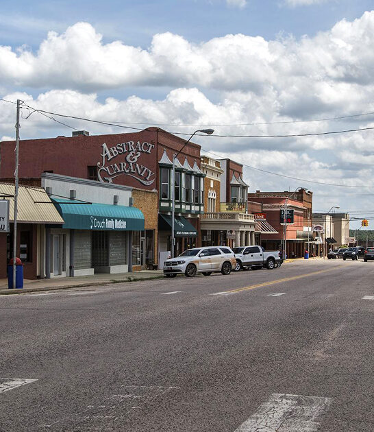 postcard oklahoma small town ftr