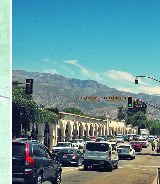 postcard small town california ftr