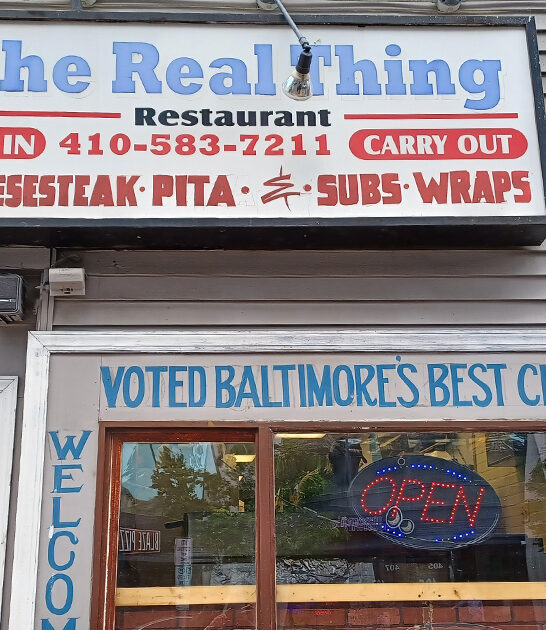 restaurant maryland cheesesteaks ftr