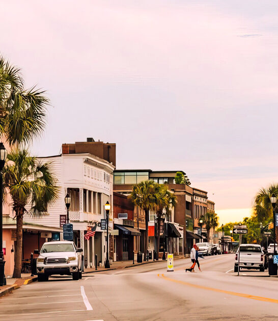 south carolina postcard town ftr