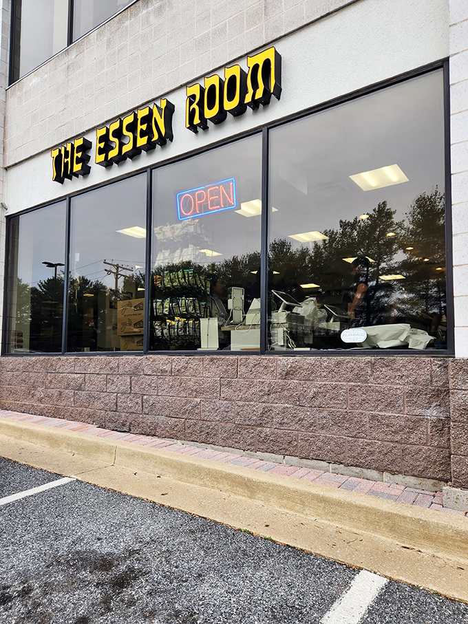 The unassuming storefront might fool you, but like finding a twenty in last year's winter coat, The Essen Room delivers unexpected joy.