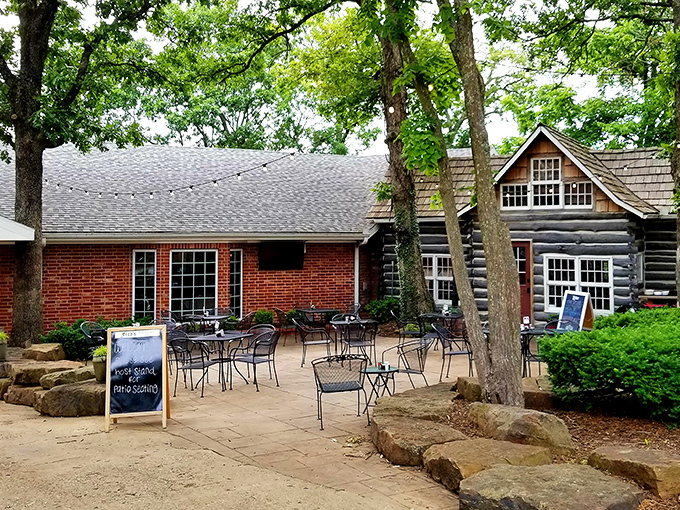 The unassuming red exterior of Fred's Hickory Inn proves once again that the best culinary treasures often hide in plain sight.